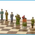 WW2 Chess Set - [ 2021 Unseen Intriguing Sets ]