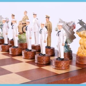 WW2 Chess Set - [ 2021 Unseen Intriguing Sets ]