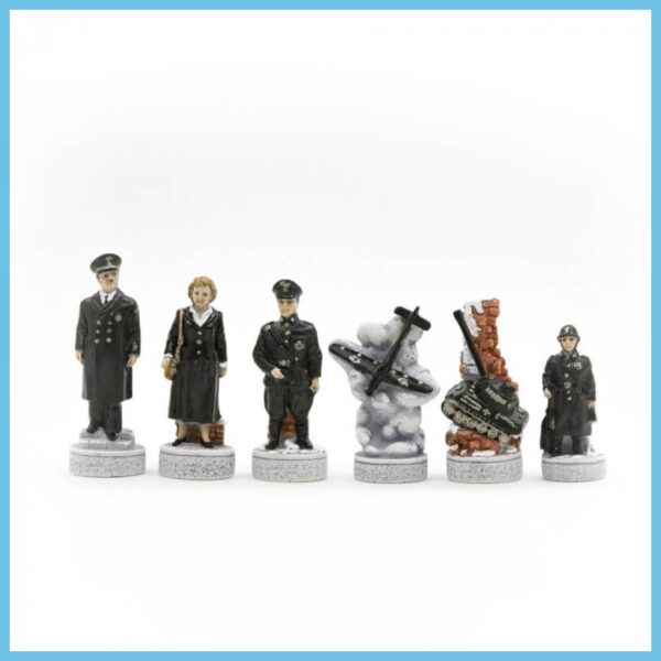 WW2 Chess Set - [ 2021 Unseen Intriguing Sets ]