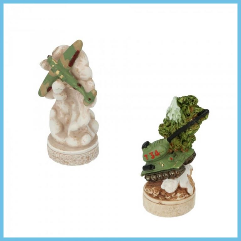 WW2 Chess Set - [ 2021 Unseen Intriguing Sets ]