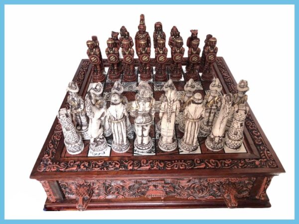 Mayan Aztec Chess Set - 💎Intriguing Sets [2025 Coolest]