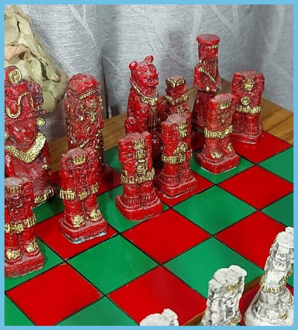 Mayan Aztec Chess Set - 💎Intriguing Sets [2025 Coolest]