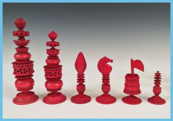 Antique Ivory Chess Set - 💎Unseen Intriguing Sets [2025 Coolest]