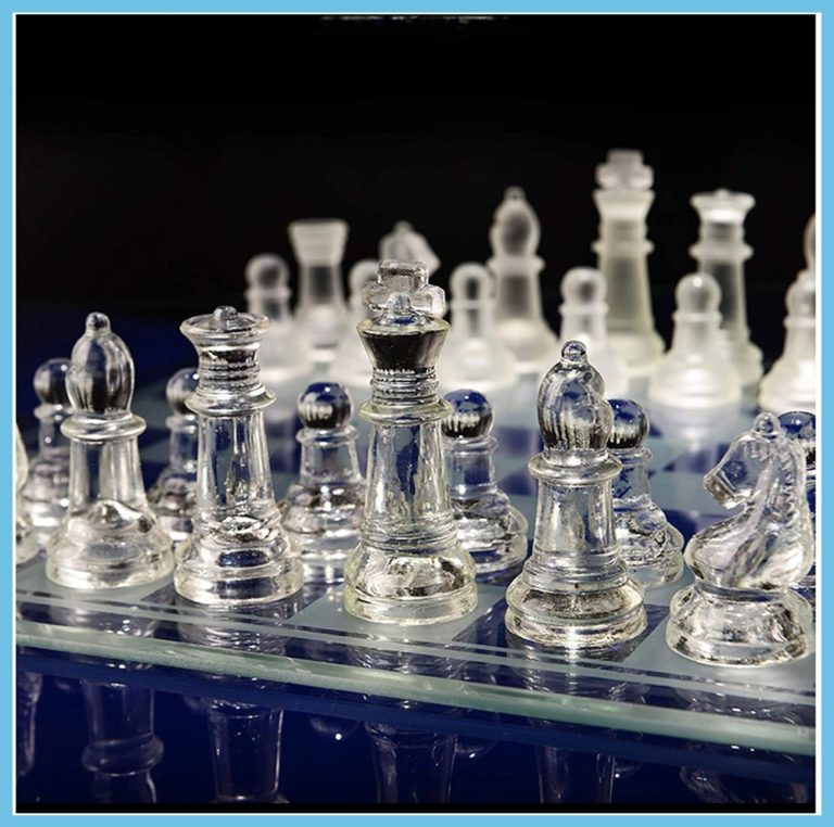 Frosted Glass Chess Set - 💎Unseen Intriguing Sets [2025 Coolest]