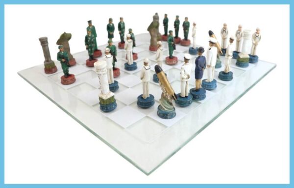 Military Chess Set - 💎Unseen Intriguing Sets [2025 Coolest]