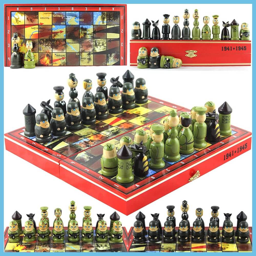 Military Chess Set - 💎Unseen Intriguing Sets [2025 Coolest]