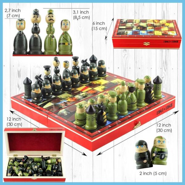 Military Chess Set - 💎Unseen Intriguing Sets [2025 Coolest]