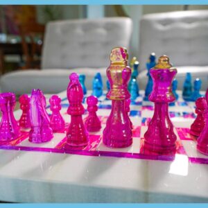 Pink Chess Set - 💎Unseen Intriguing Sets [2025 Coolest]