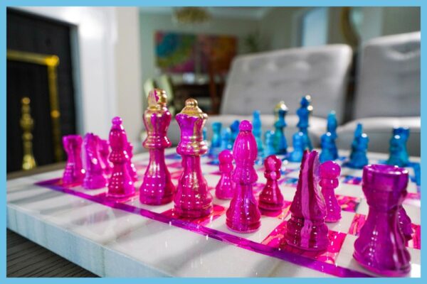 Pink Chess Set - 💎Unseen Intriguing Sets [2025 Coolest]