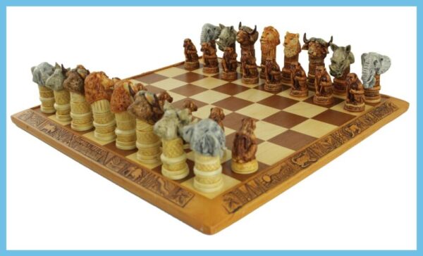 Safari Animal Chess Set - 💎Unseen Intriguing Sets [2025 Coolest]